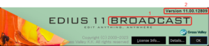 What EDIUS version am I using?